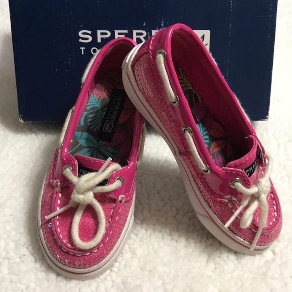 Sperry | Shoes | Childrens Sperry Topsider Girls Sz 9 Pink | Poshmark